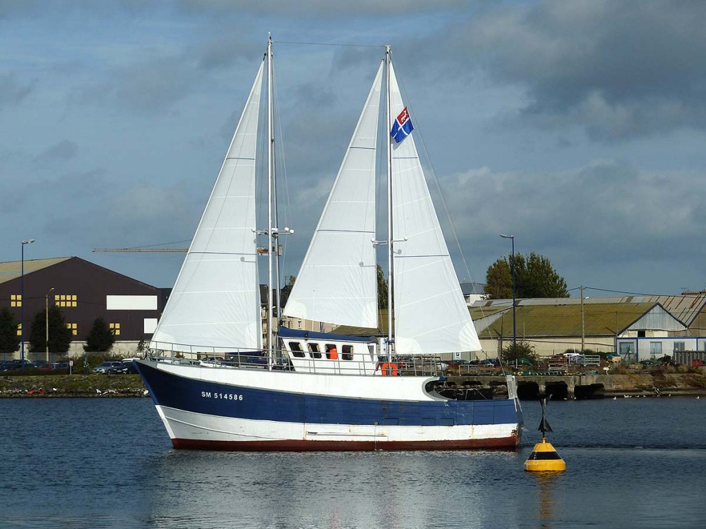 Voiles auxiliaires et automatisées - Avel Vor technologie